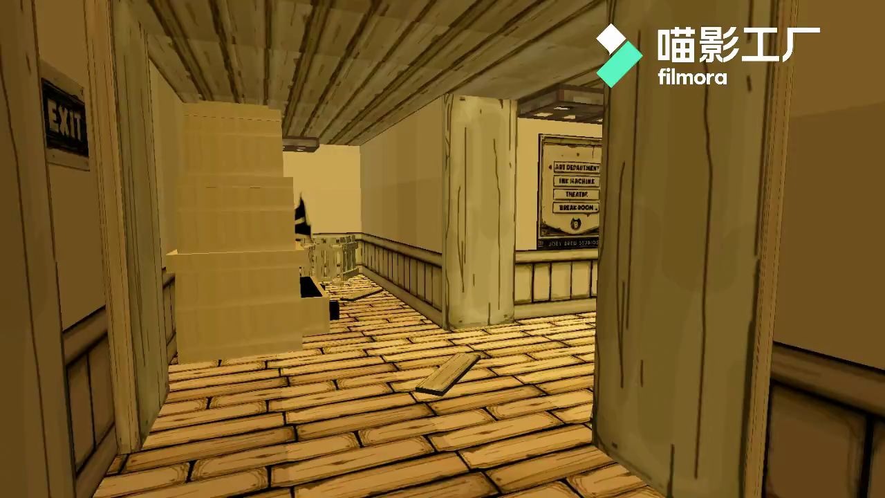 我的世界版班迪的墨水机器你见过么?吓死宝宝了,胆小误入!