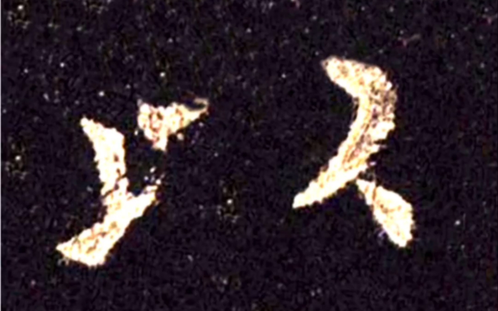 一起学毛笔欧楷~挑点的写法