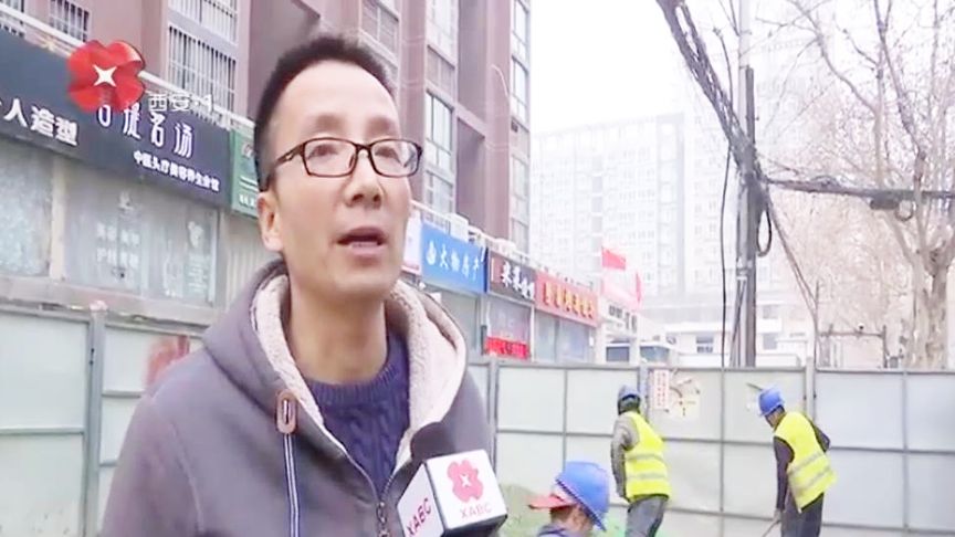 西安:未央区首批线缆架空落地工程永祥路段主线铺设即将完成