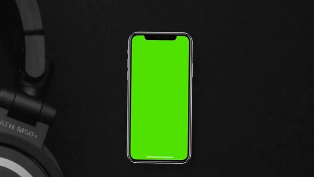 苹果手机绿幕素材