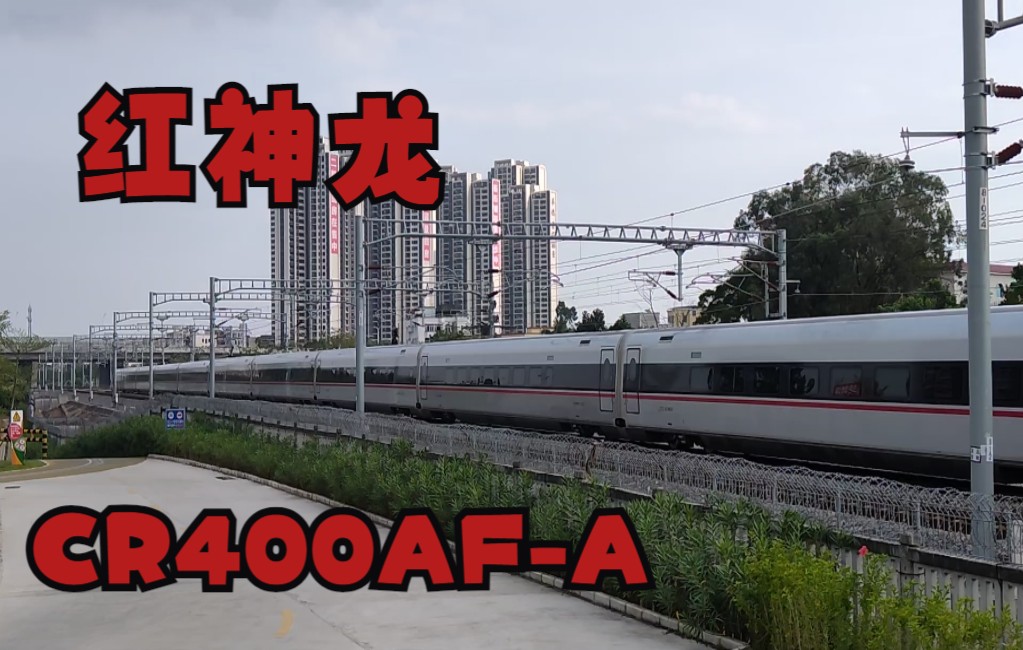 ...担当G6082次(湛江西—汕头)列车出茂名站提速跨越茂名铁路文化公园
