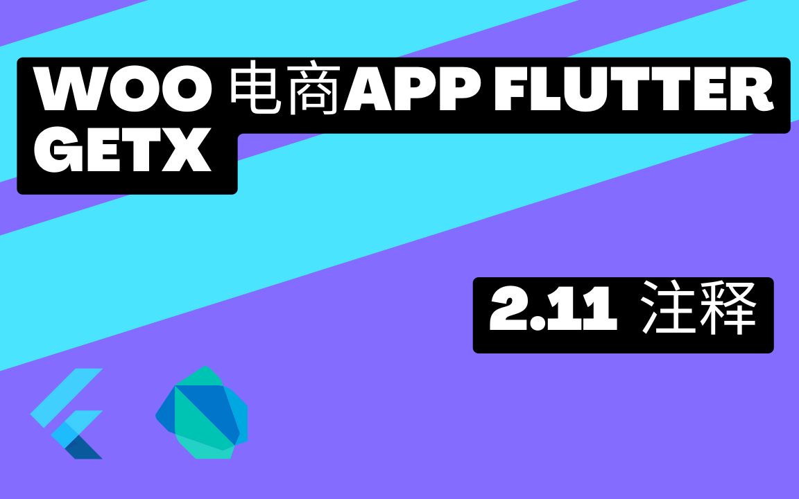 ...Getx Woocommerce App 从零开始实战课程 | 2.11 Dart 注释 | 猫哥