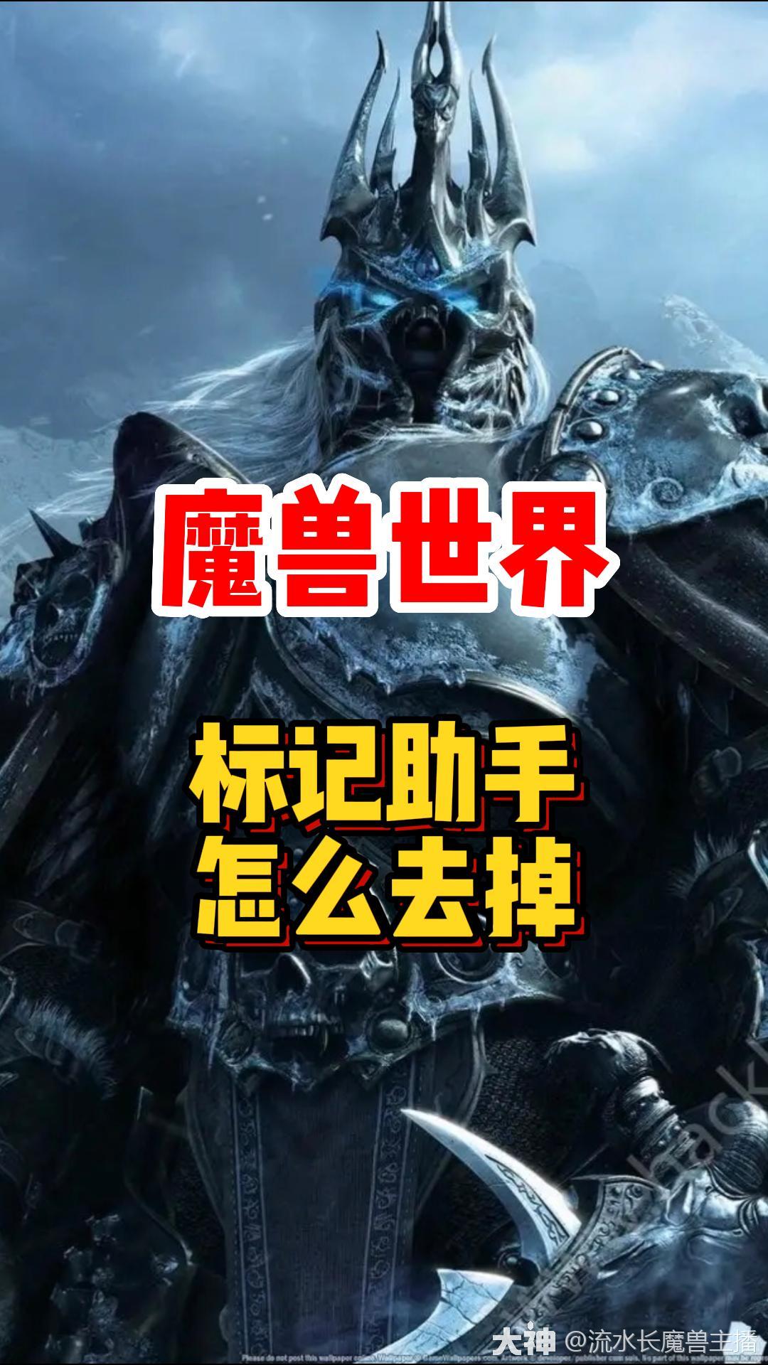 魔兽世界标记助手怎么去掉?#巫妖王之怒# #魔兽世界怀旧服# #网易...