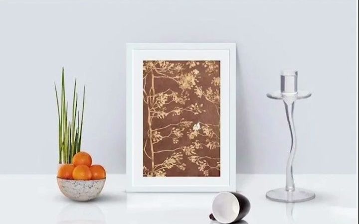 12款时尚日式复古肌理图案纹理金箔样机贴图高清jpg图片背景设计素材