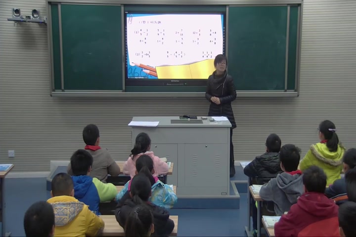 ...数学上册2、分数四则混合运算练习-李老师优质课公开课教学视频