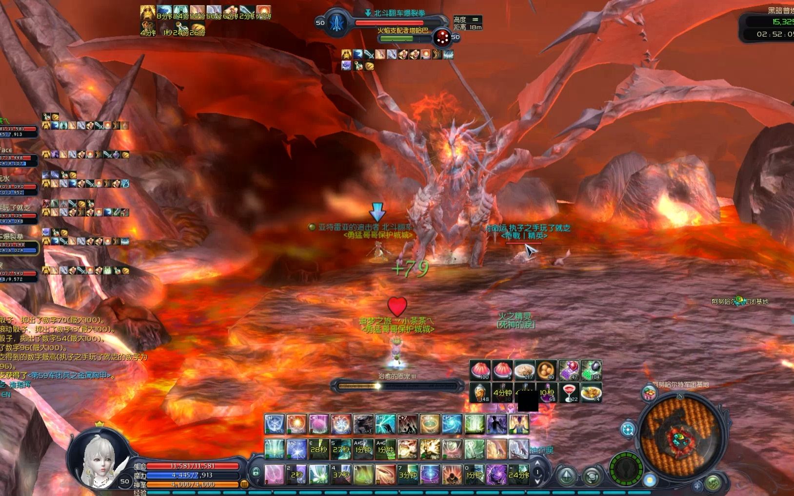 永恒之塔怀旧服塔爷 无护法 单奶拉怪视角