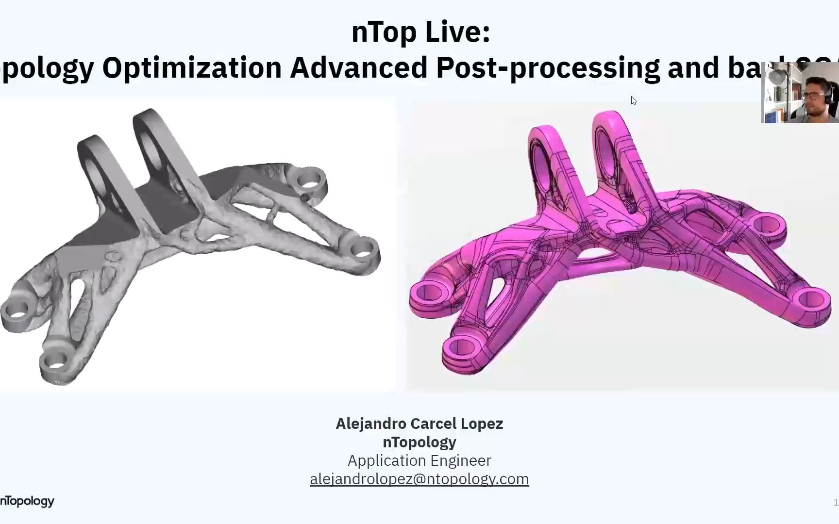 nTopology Live021 拓扑优化的后置处理与 CAD 导出