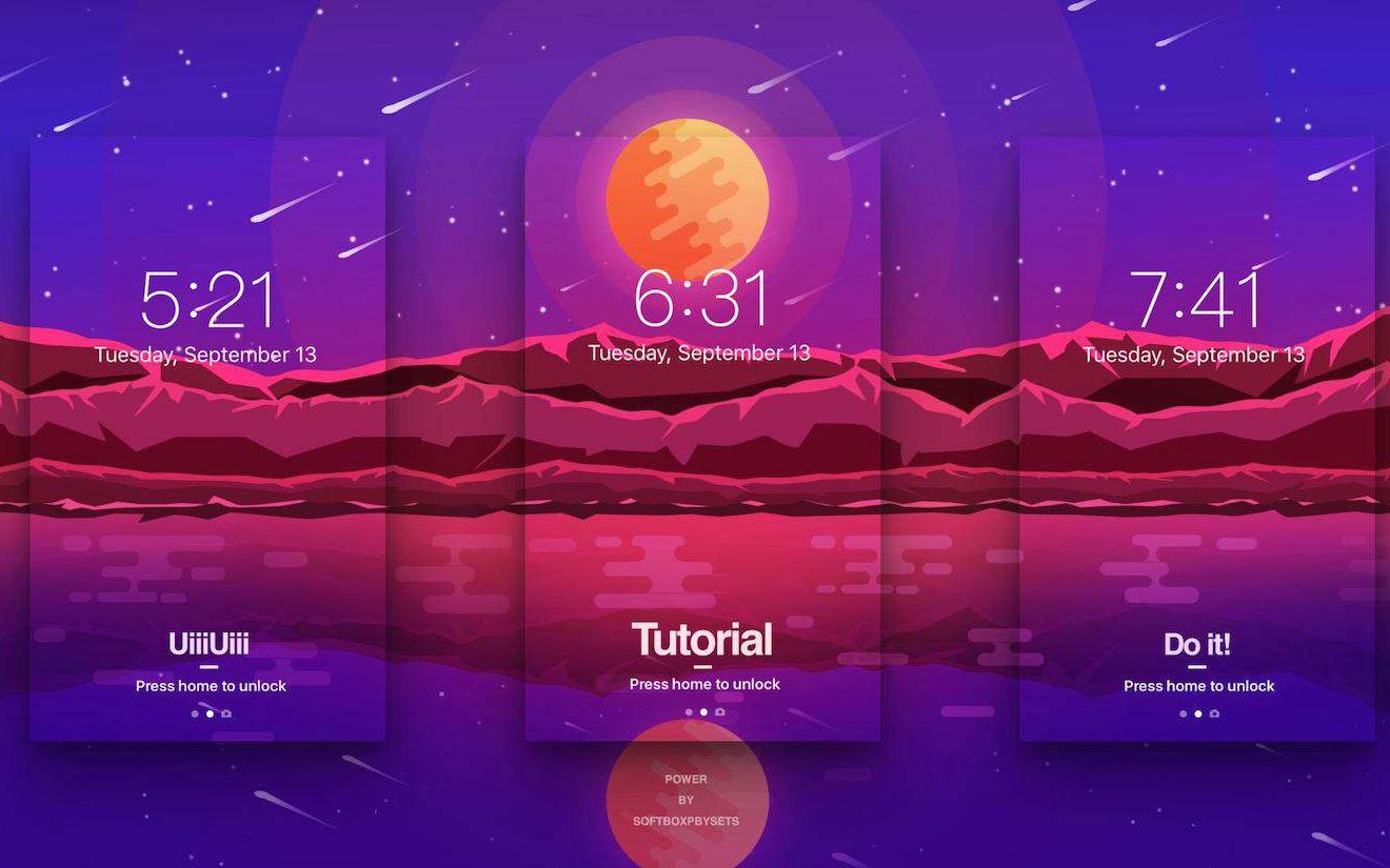 AI+PS教程!教你自制风景插画壁纸