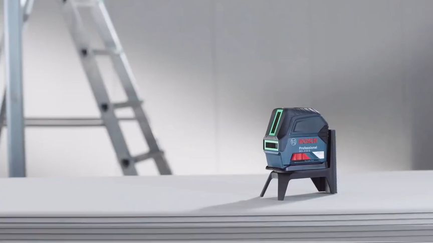 博世 BOSCH GCL2-15G 绿激光标线仪采用高清晰双线绿光