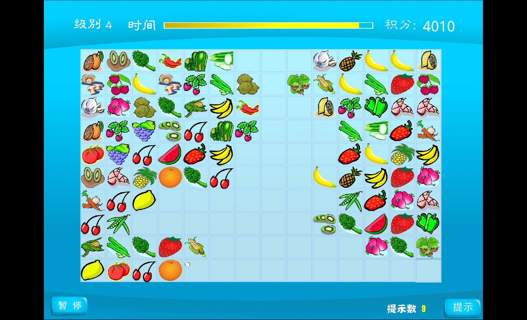 不怎么简单的《果蔬连连看》