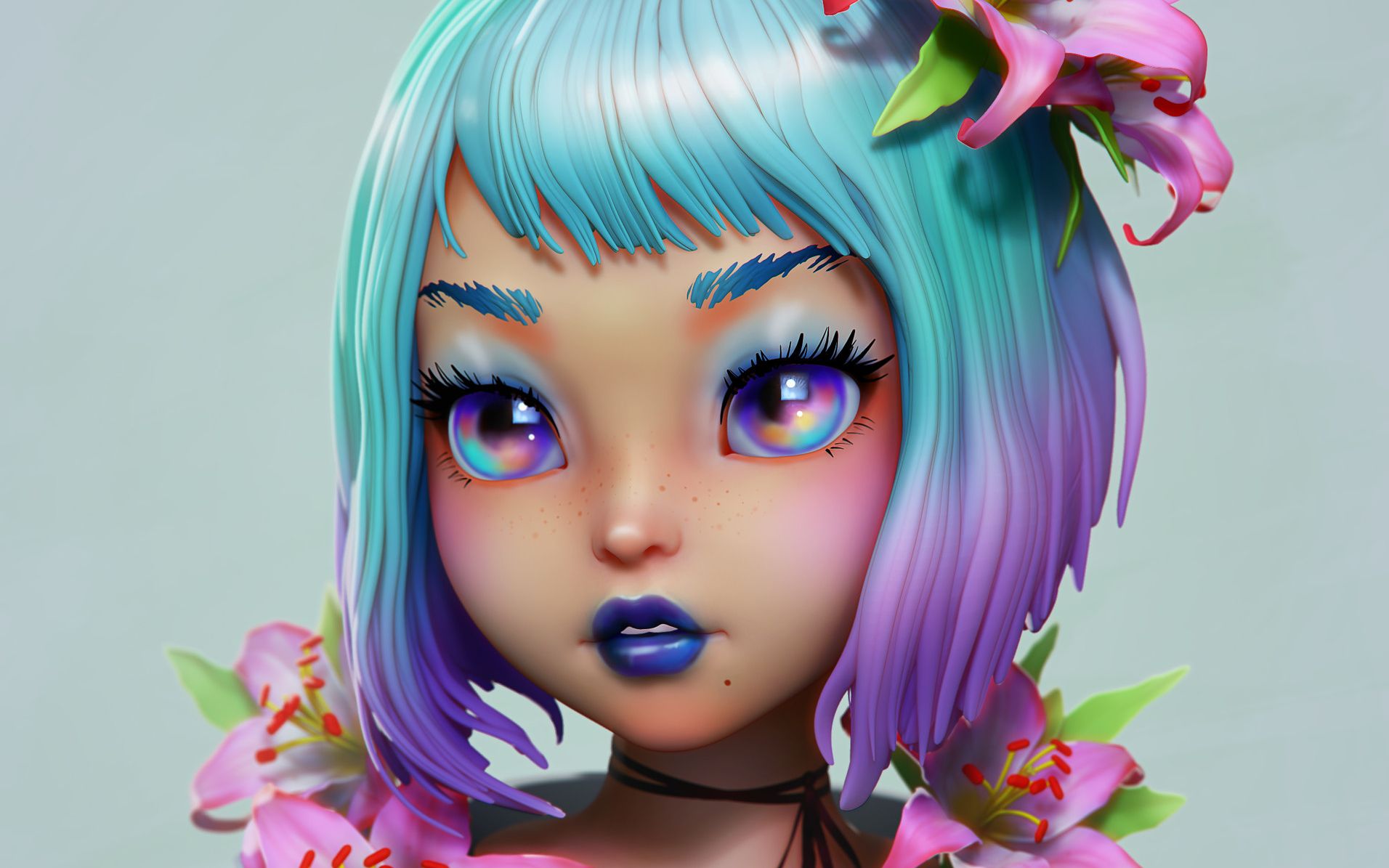 大神请收下我的膝盖系列:ZBrush的角色制作02
