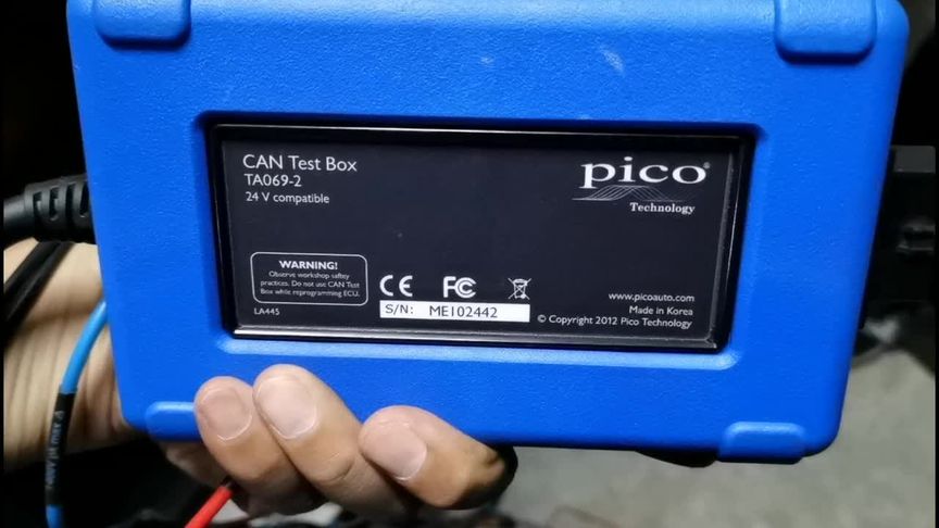 汽车CAN总线测试,用Pico汽车示波器非常简单,还可以串行译码。