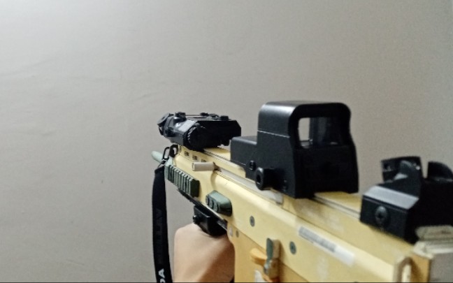 【纸模型】白卡纸模scar