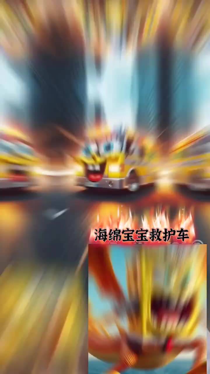 海绵宝宝全员救护车
