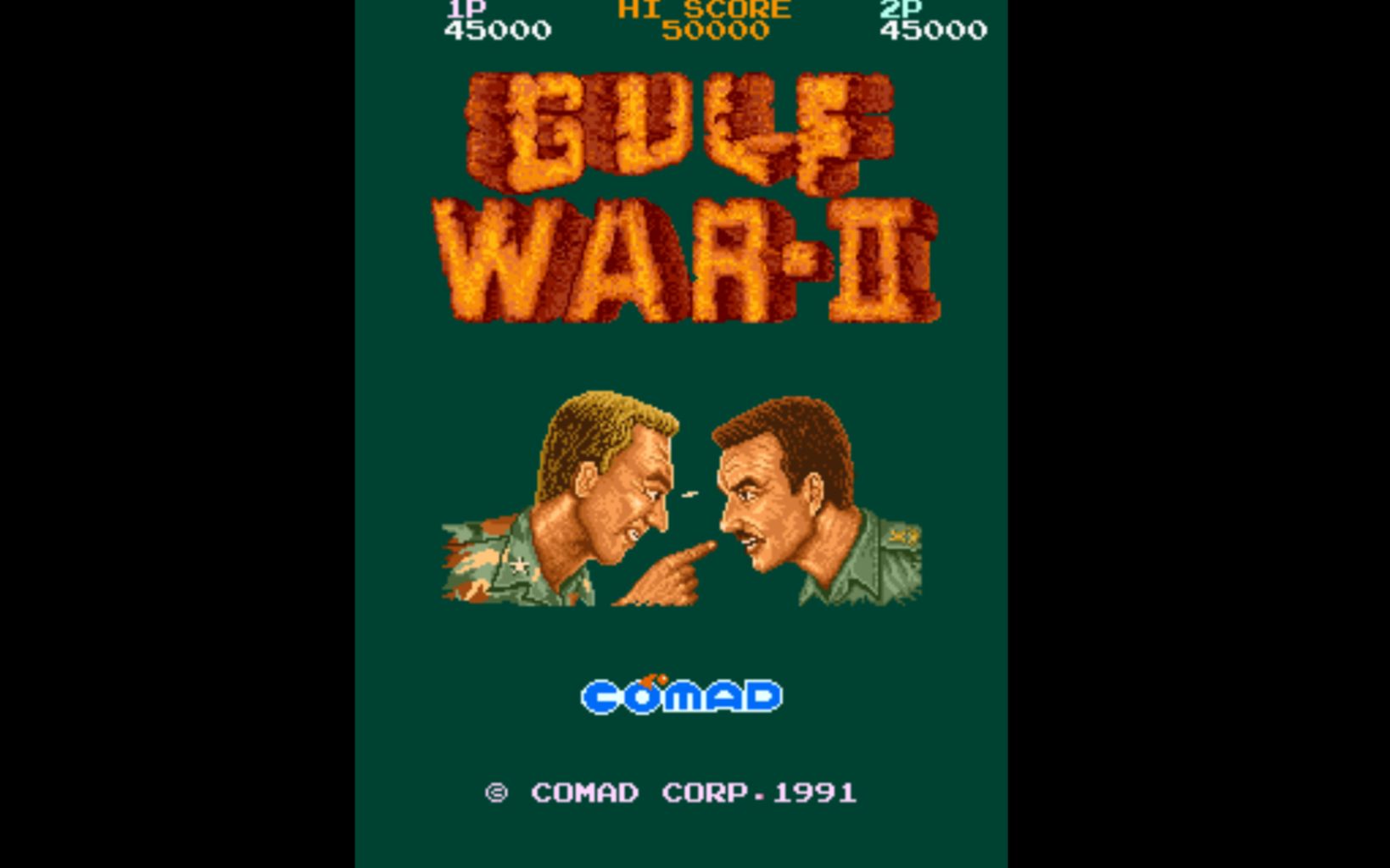 [童年回忆中的垃圾换皮游戏] 街机 海湾战争II 1币爆分通关 by A.K 上越