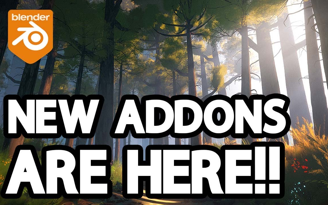 blender 7个更新的blender插件