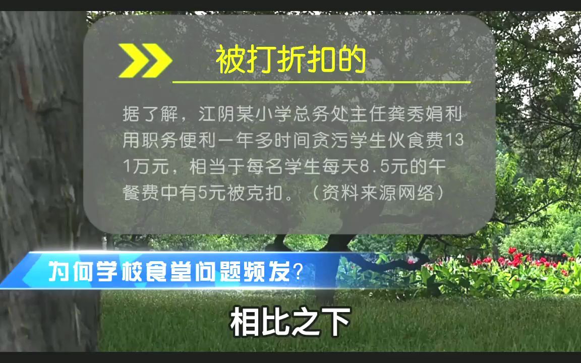 经济问题还是管理缺失?学校食堂问题为何频繁发生?