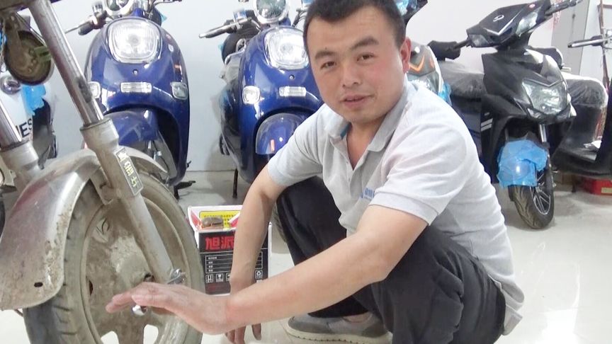 电动三轮车总是跑偏,骑行还费电,需要检查一下这个地方