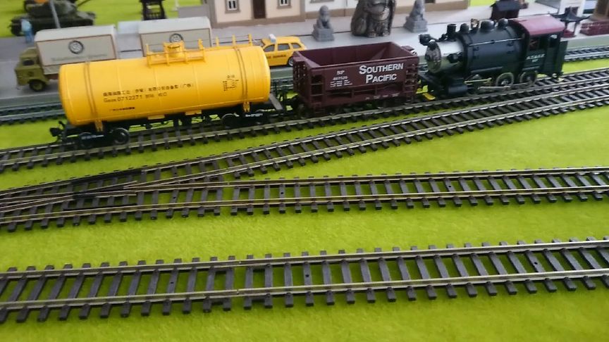 0-6-0蒸汽火车模型随拍