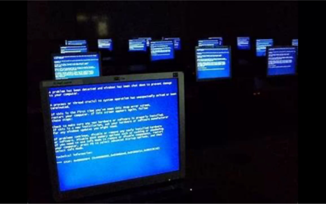 各种各样大型的电脑蓝屏死机本质暴露现场!(请看简介)(重新发布)