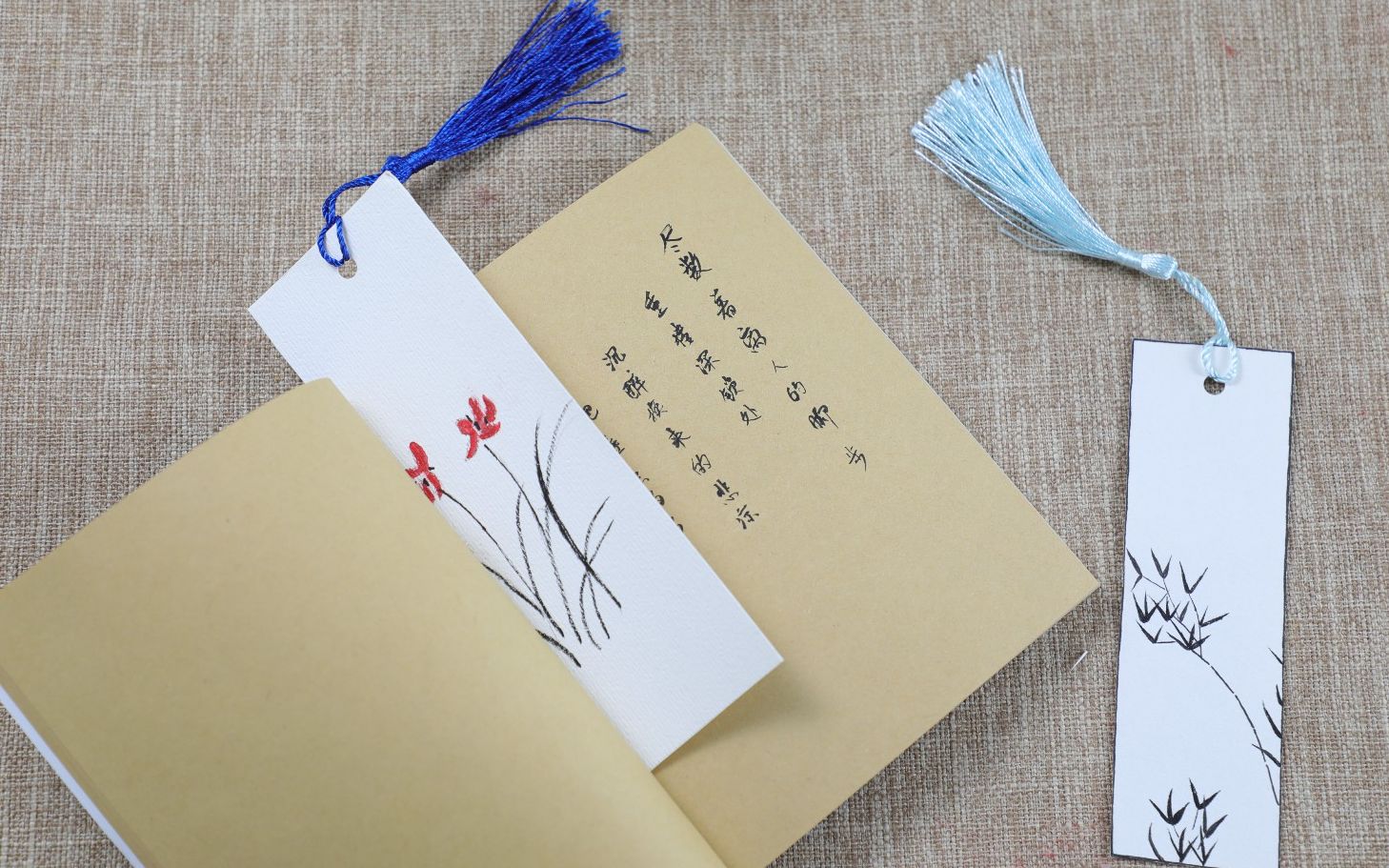 没想到唯美的古风书签,原来还能用眼影来“画”,玩出新花样
