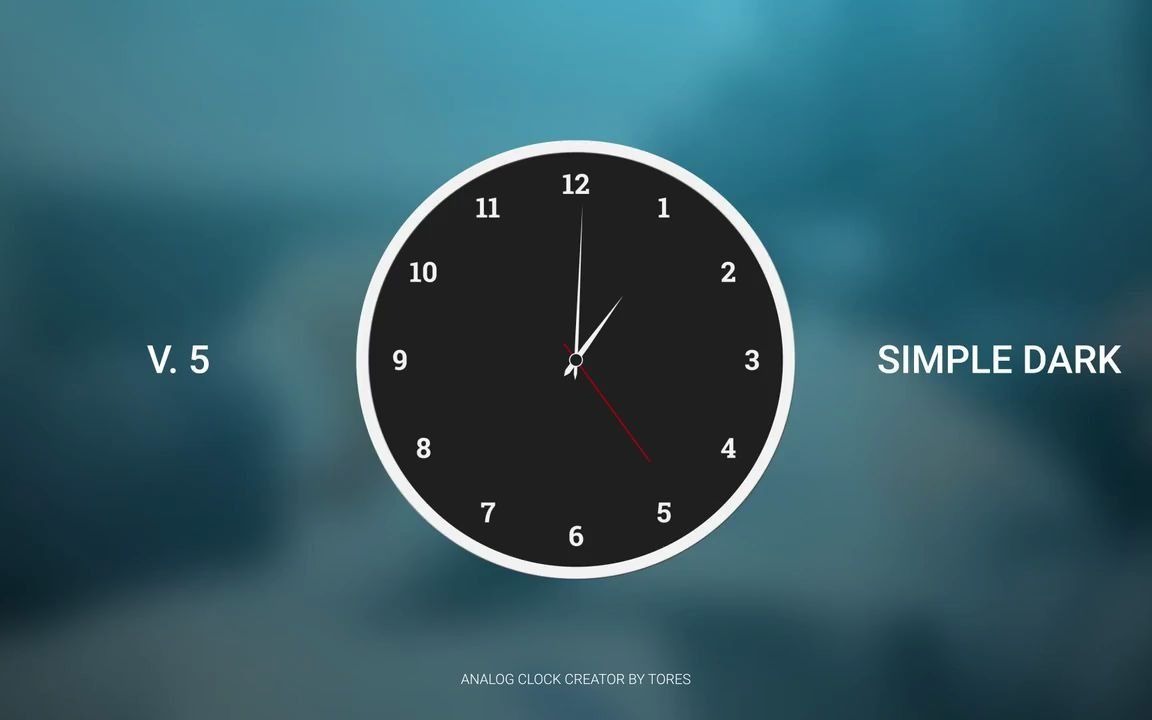 Pr图形预设 10组模拟钟面时钟计时器手表时间元素 Pr素材