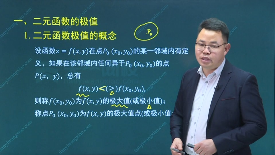 15.第四章 第三节 二元函数的极值
