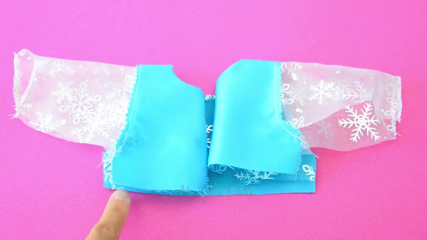 DIY芭比娃娃衣服制作