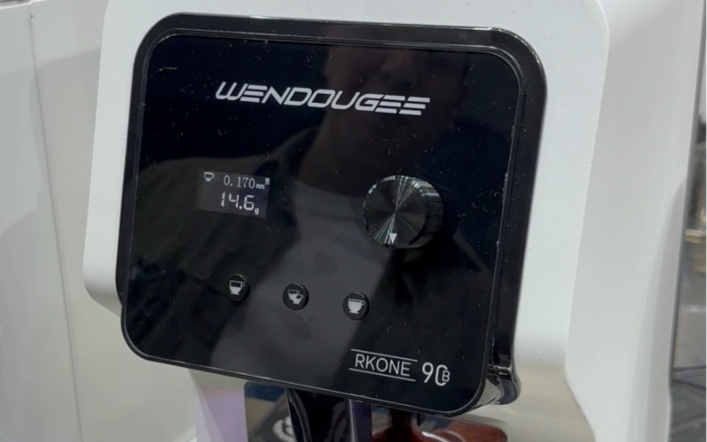 (温豆季)咖啡机、磨豆机智能联动系统.解决咖啡师不需要调磨、标准...