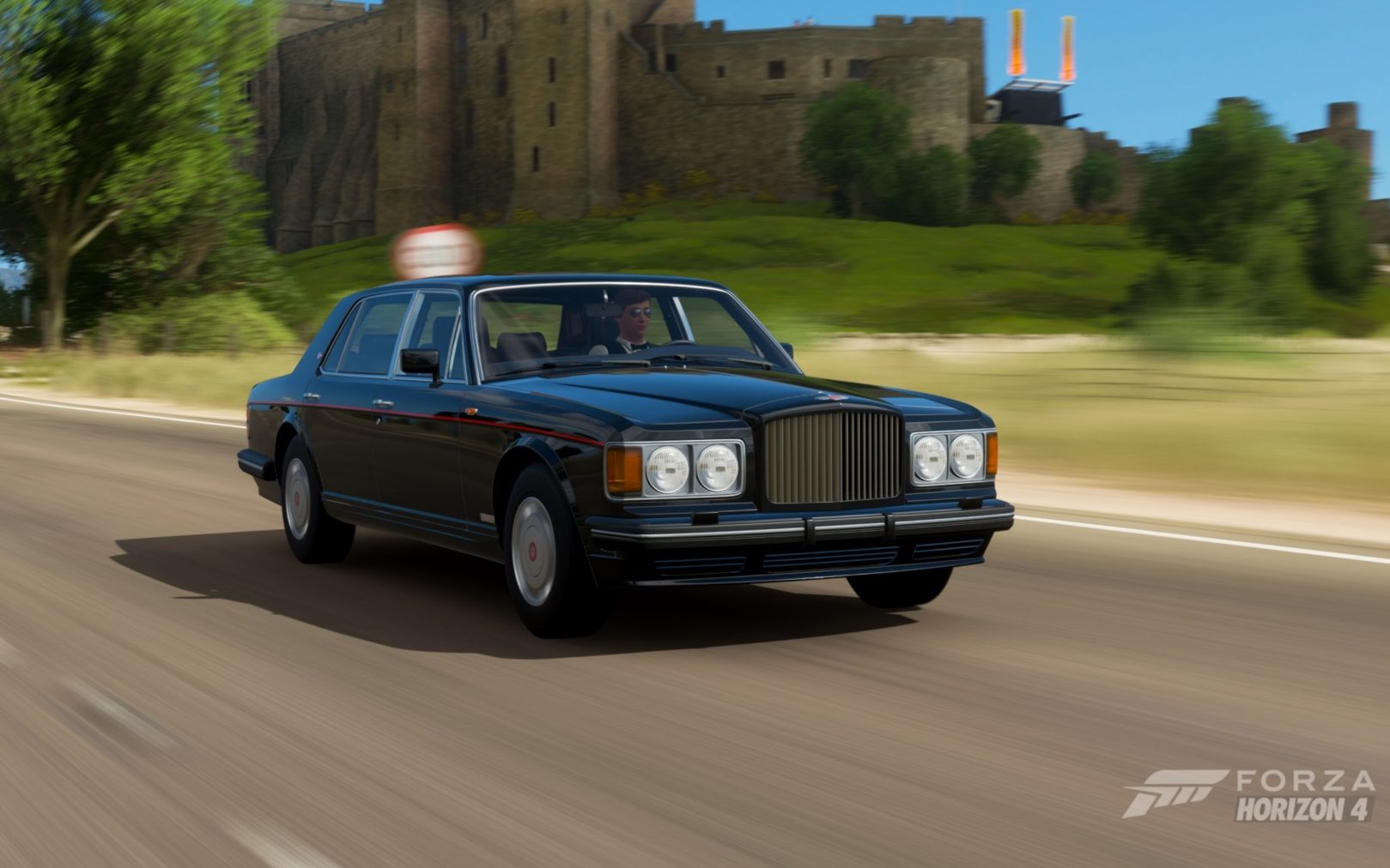 【极限竞速地平线4】1991 宾利 Turbo R 方向盘试驾