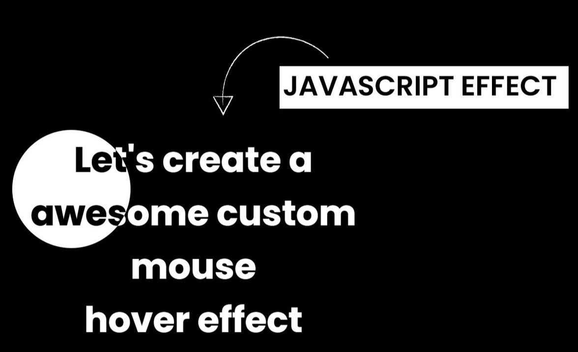 使用Javascript的自定义鼠标悬停效果 | Javascript 教程 | 源码下载
