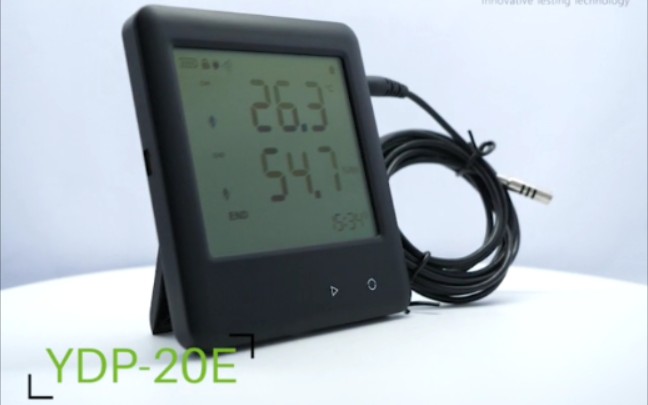 YDP-20E 外置探头温湿度计①海量数据,一手掌控:支持PC软件、容纳...