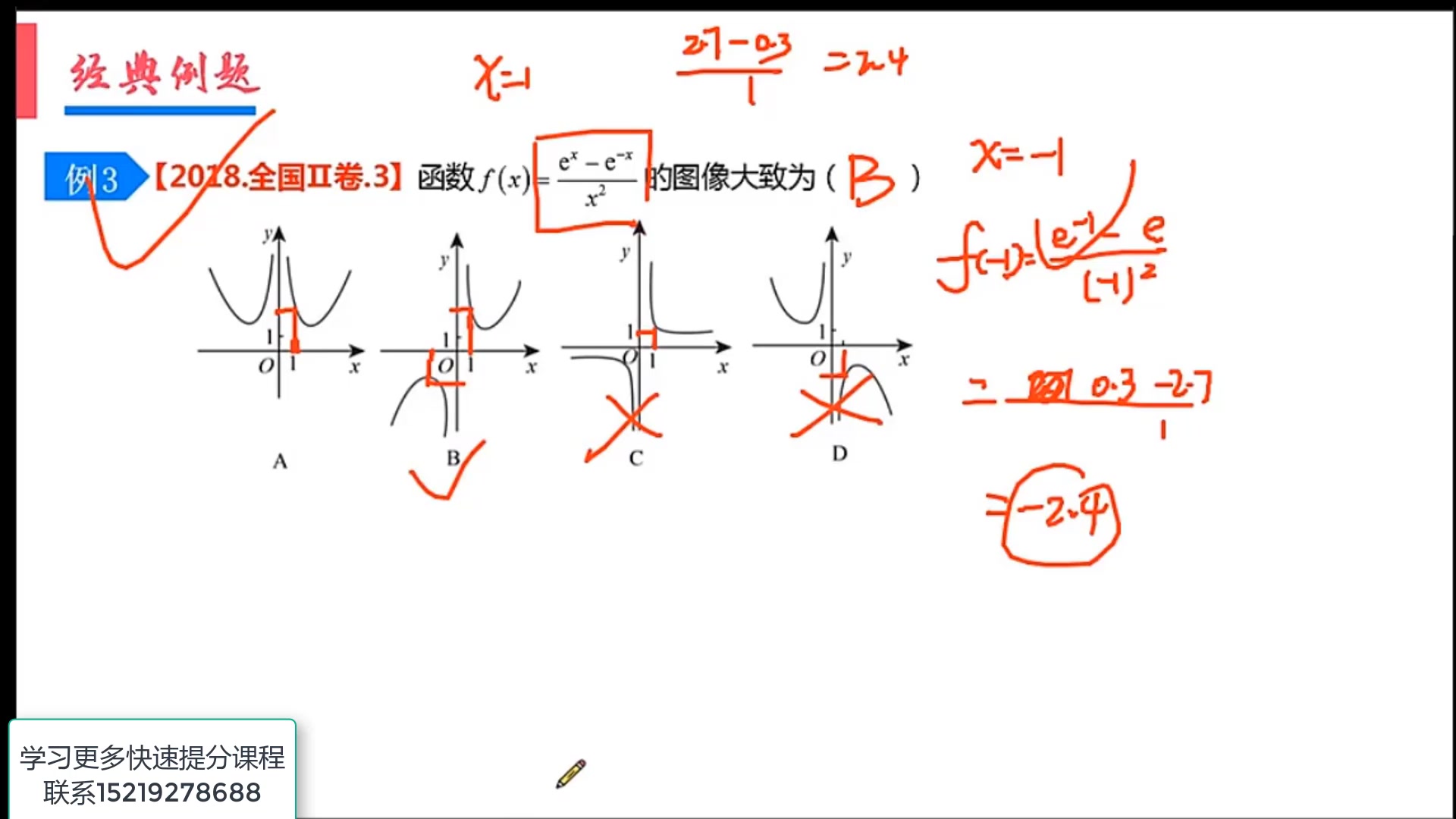 高考数学快速提分秘籍——函数ex图像(1)