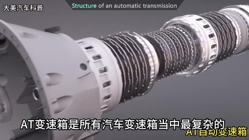 变速箱11期,AT变速箱的结构和换挡原理