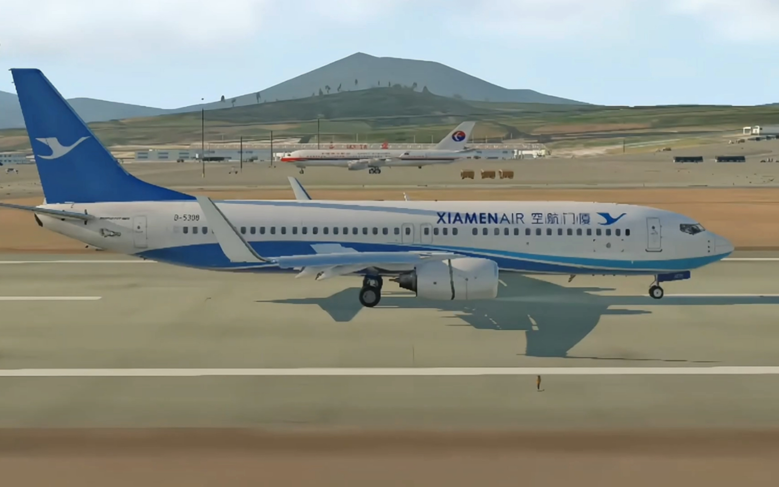 当一个新手模飞玩家学会了降落