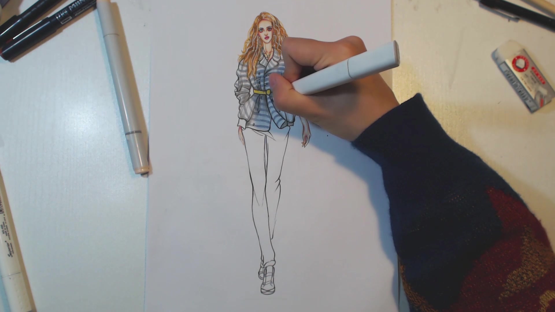 零基础服装设计入门,服装设计师如何绘制效果图!