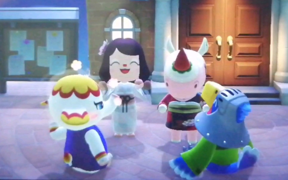 【动森】草莓唱歌,我给人家鼓掌,你害羞个毛线