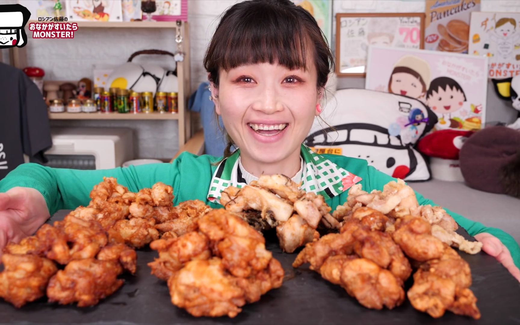 【俄罗斯佐藤】3kg定食!让人惊喜的6种炸鸡!用家里就有的调味料试着...