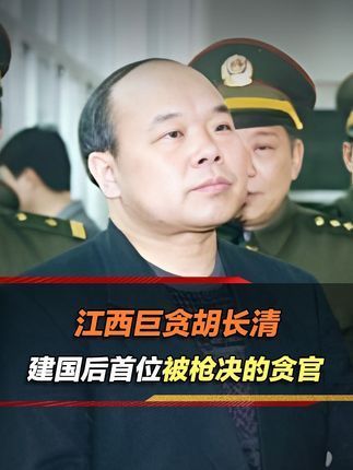 1999年,江西副省长离奇失踪,不料竟查出一大"巨贪" #胡长清 #扫黑...