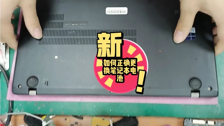 如何正确更换笔记本电池,学废了能省下钱买排骨它不香么!