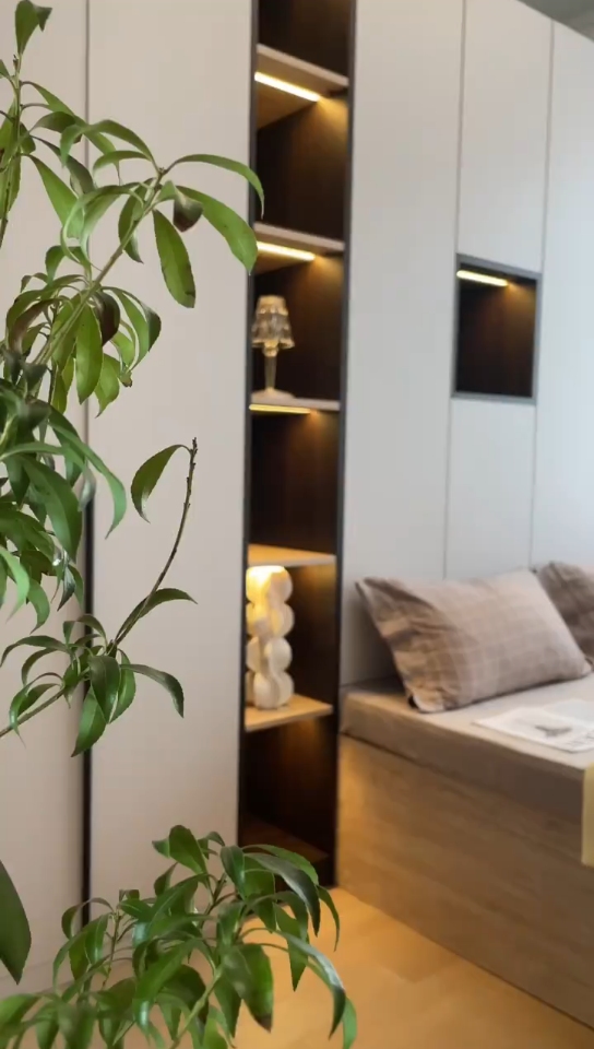 装修日记|现代极简榻榻米长什么样|||榻榻米房间大公开哈喽,这里是一颗...