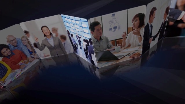 捷映企业宣传视频模板-企业折页员工团队风采品牌形象图片展示-TCY...