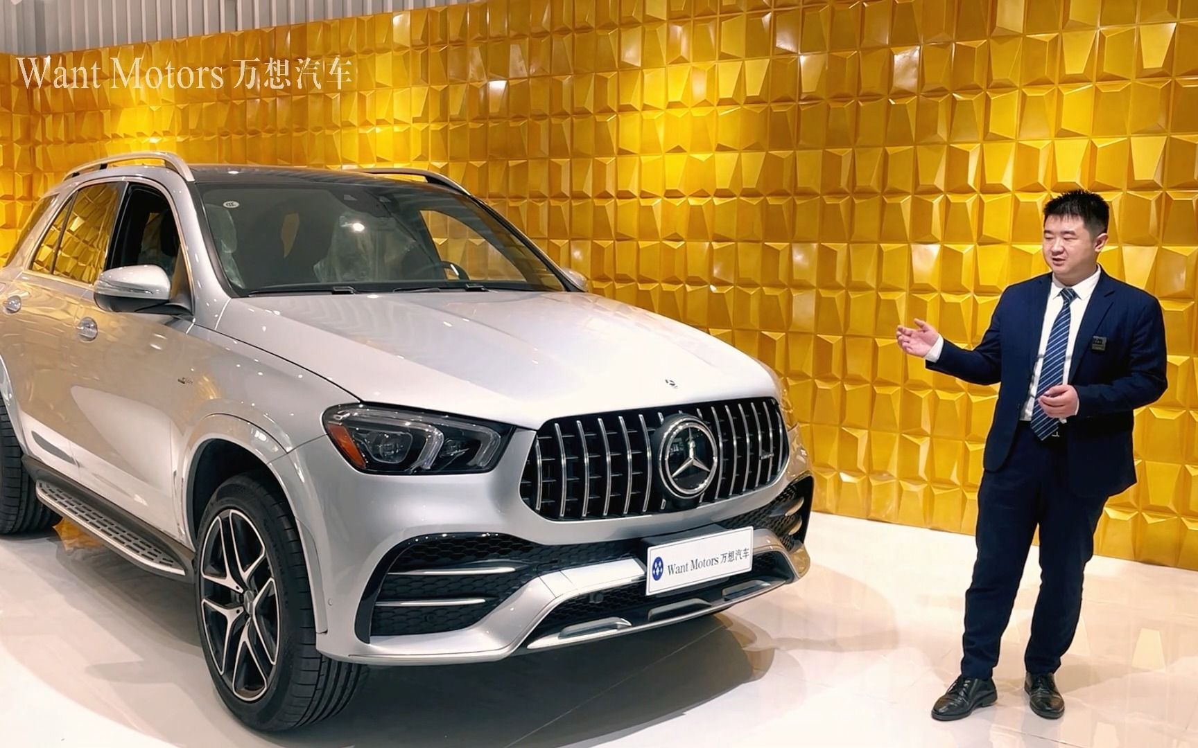 沉浸式讲解奔驰#GLE53 又大又帅加速又快,性能怪兽,您心动了么?