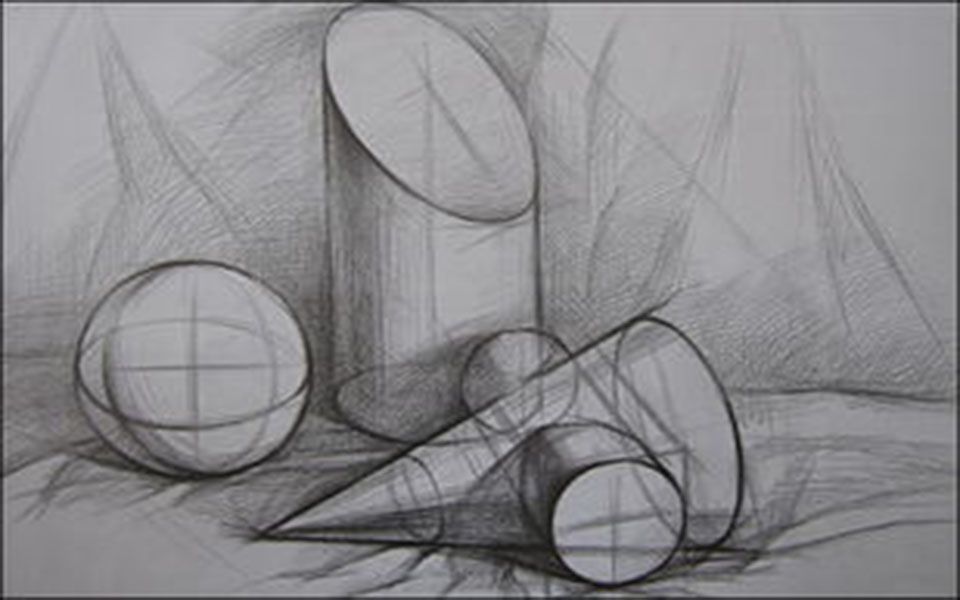 【素描几何】几何的全部骤