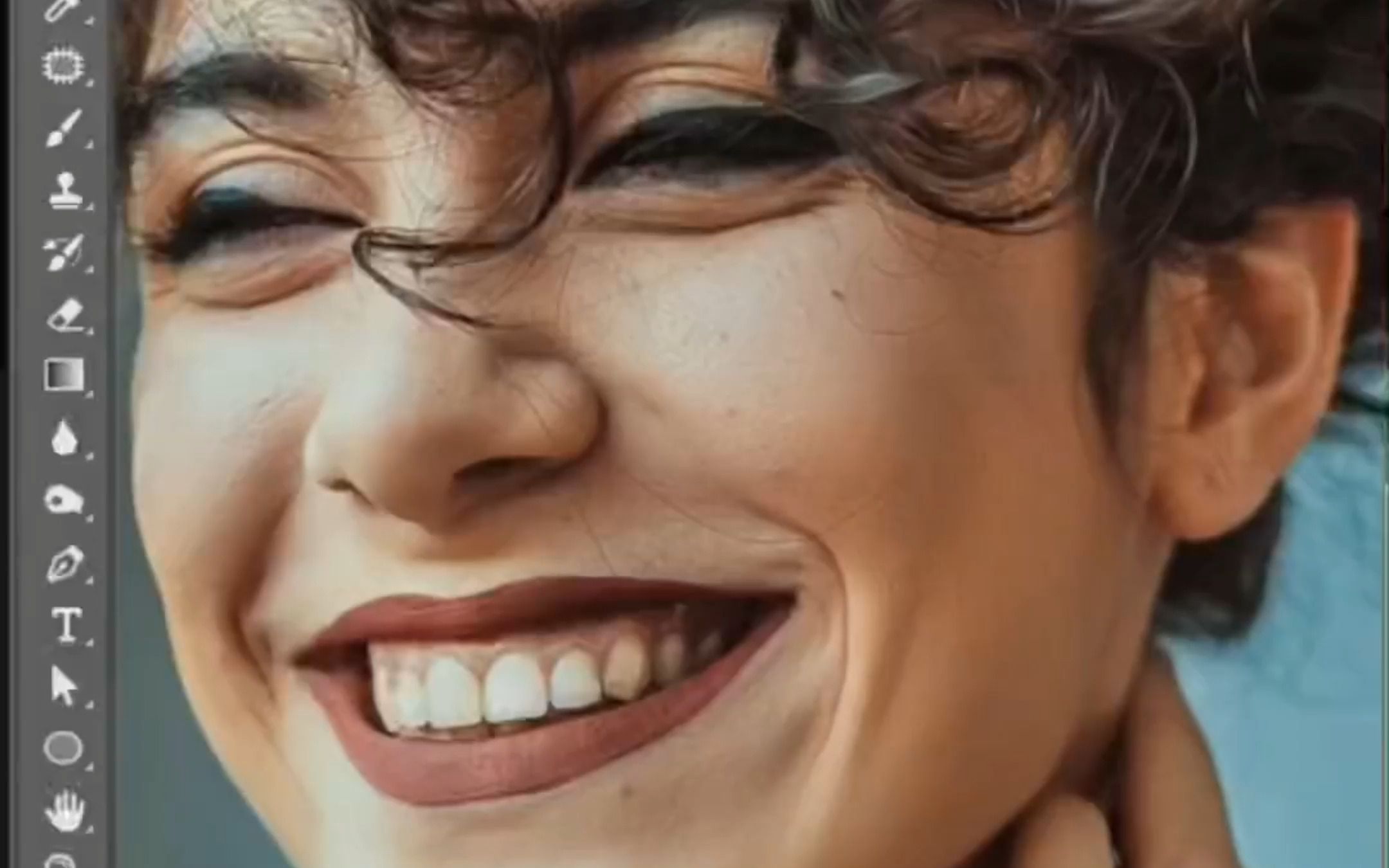 双曲线磨皮,快速学起来~