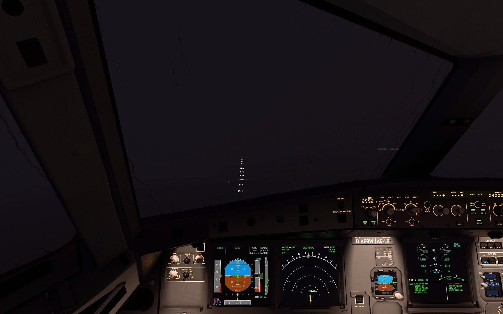 微软模拟飞行2020三类盲降香港国际机场