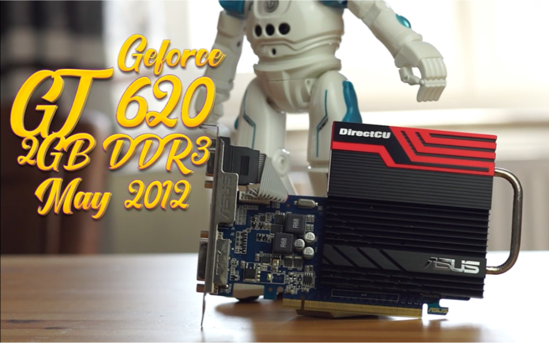 2020年GT 620在7个游戏中的表现