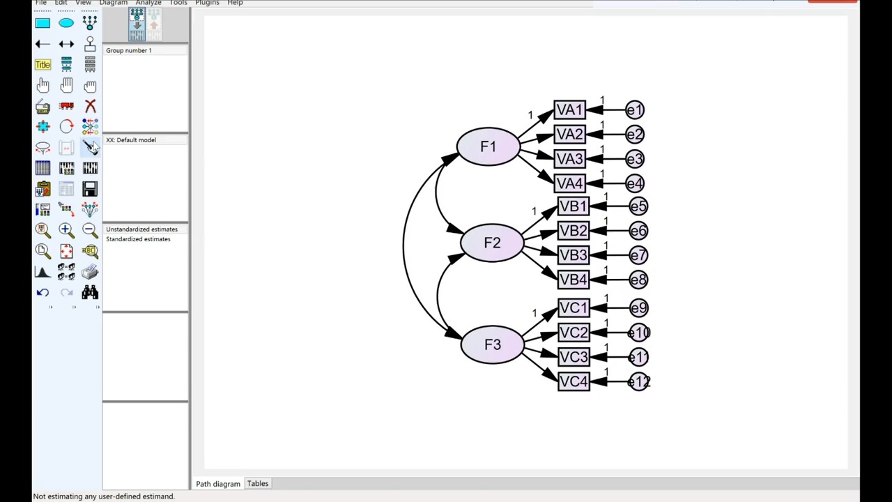 AMOS小白教程_效度检验之验证性因子分析实操制表及解析#SPSS#...