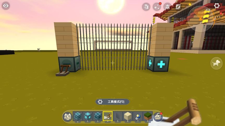 迷你世界 彤彤教你制作移动门 一分钟包你学会