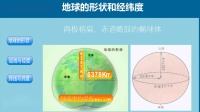 地球的形状与经纬度